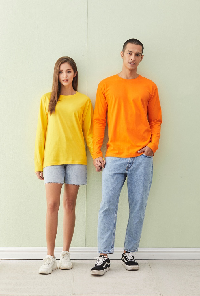 RC05 - Regular Roundneck Cotton Long Sleeve 160GSM | Esping