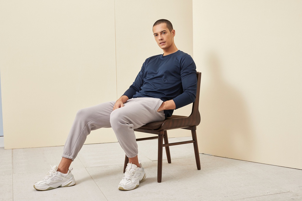 RM07 - Regular Roundneck Microfiber Long Sleeve 160GSM | Esping